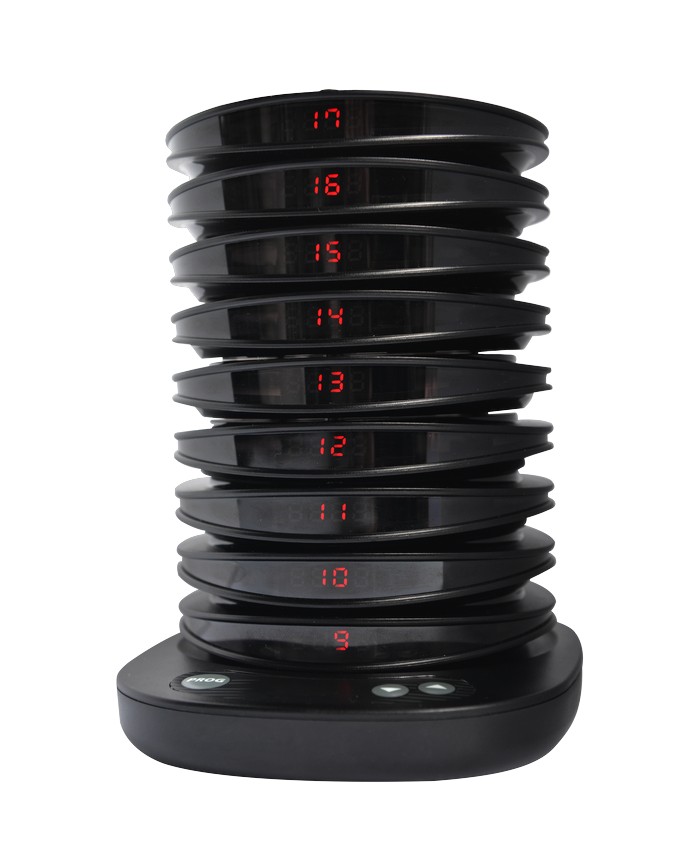 Bipeurs client - GuestCall - 10 bipeurs - CHR-MASTER