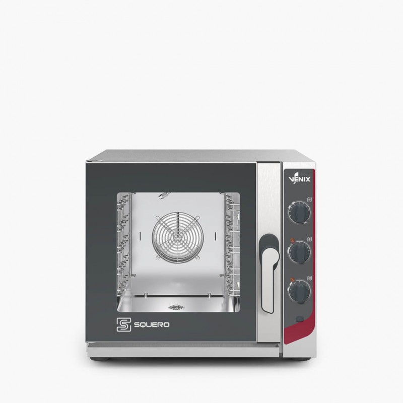 Four mixte à vapeur par injection 5 GN 2/3 - Mécanique - Gamme SQUERO ... Four mixte à vapeur par injection 5 GN 2/3 - Mécanique - Gamme SQUERO ...