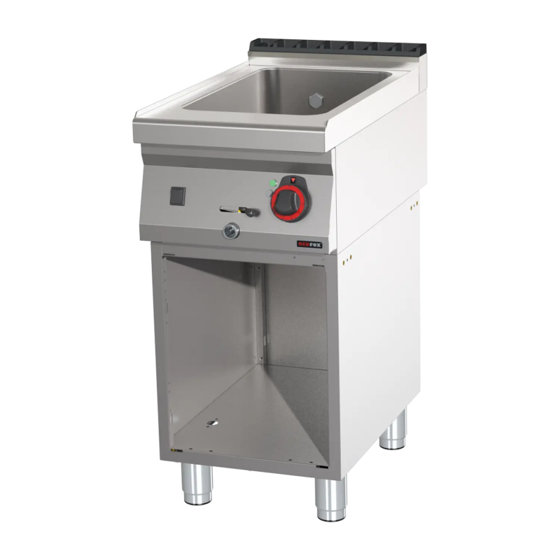 Bain marie électrique GN 1/1 sur meuble ouvert - 400*700*900 - REDFOX